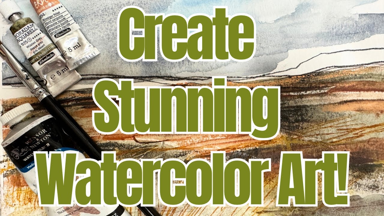 Watercolor & Mixed Media Art! Unique Techniques to Try Today! - YouTube