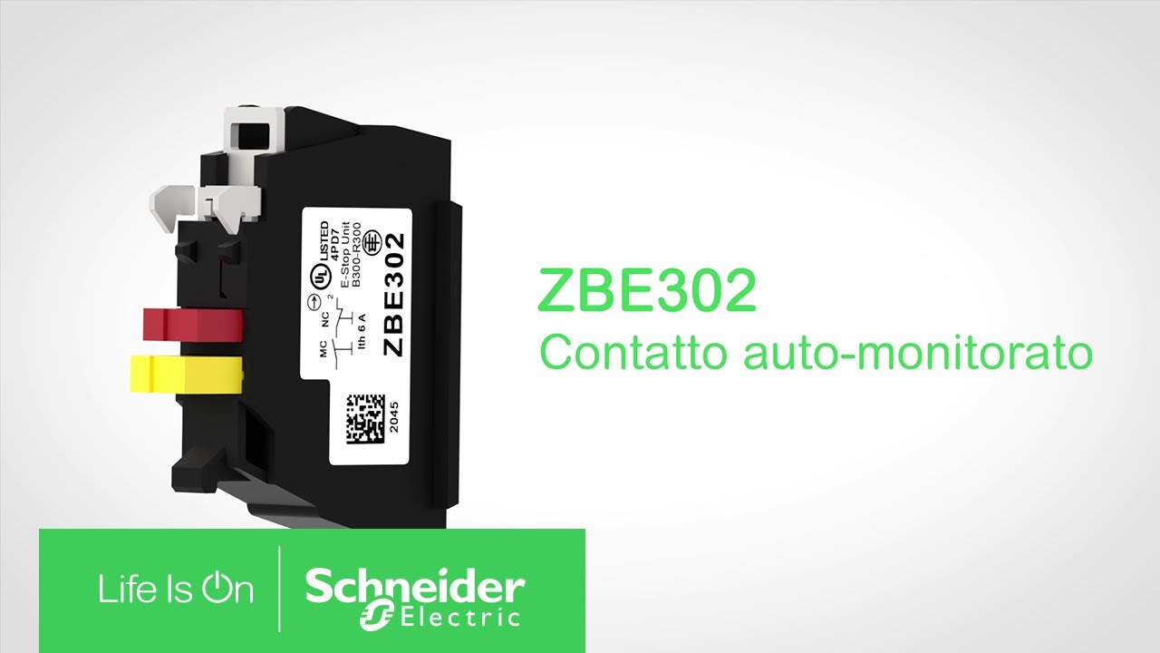 Come funziona il contatto auto-monitorato Harmony ZBE302 | Schneider ...