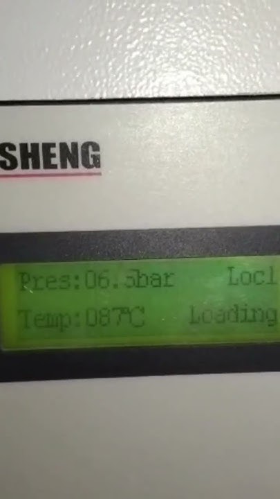 air screw compressor loading unloading - YouTube