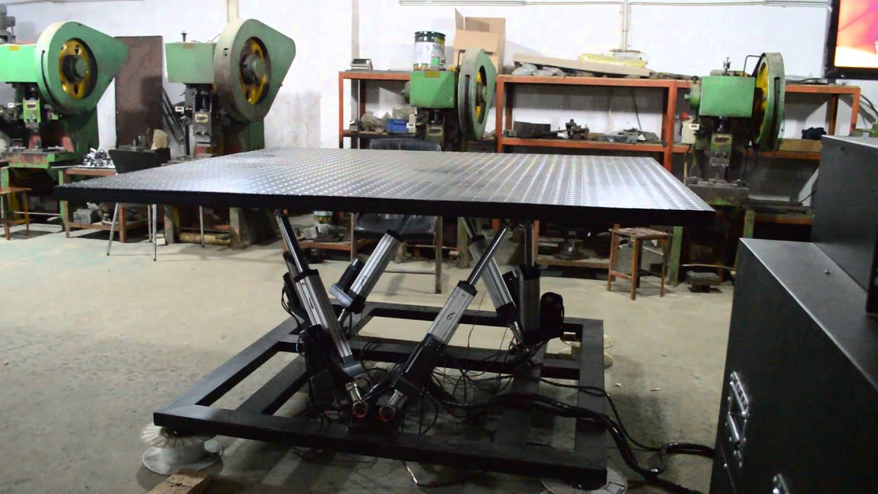 6 DOF motion cinema platform and control software/electric motion ...