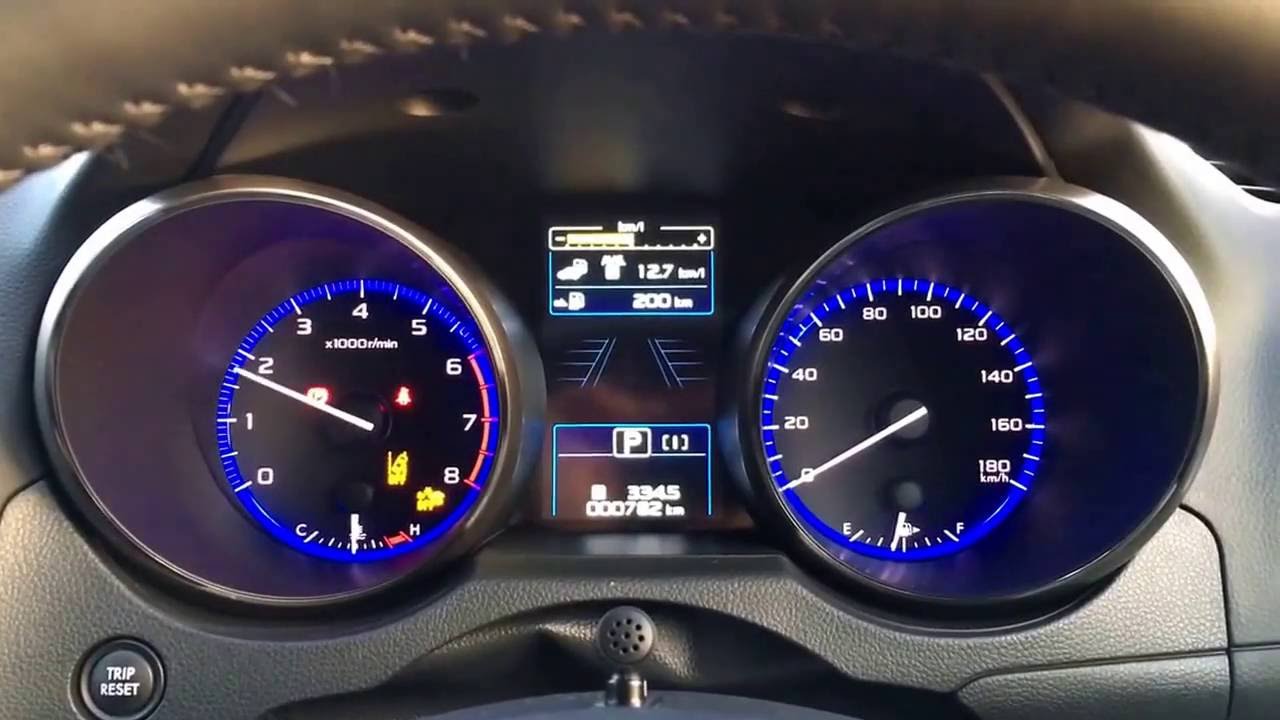 2016 Subaru LegacyB4 2.5 Limited BN9 speedometer - YouTube