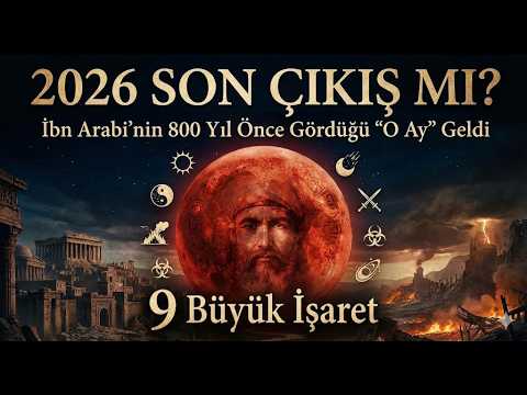 2026 SON ÇIKIŞ MI? İbn Arabi’nin 800 Yıl Önce Gördüğü \