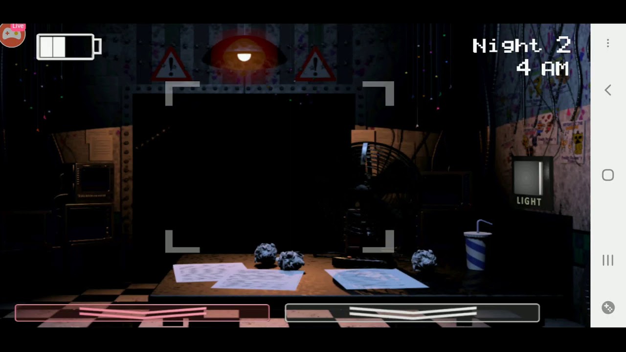 fnaf gameplay part 2 - YouTube