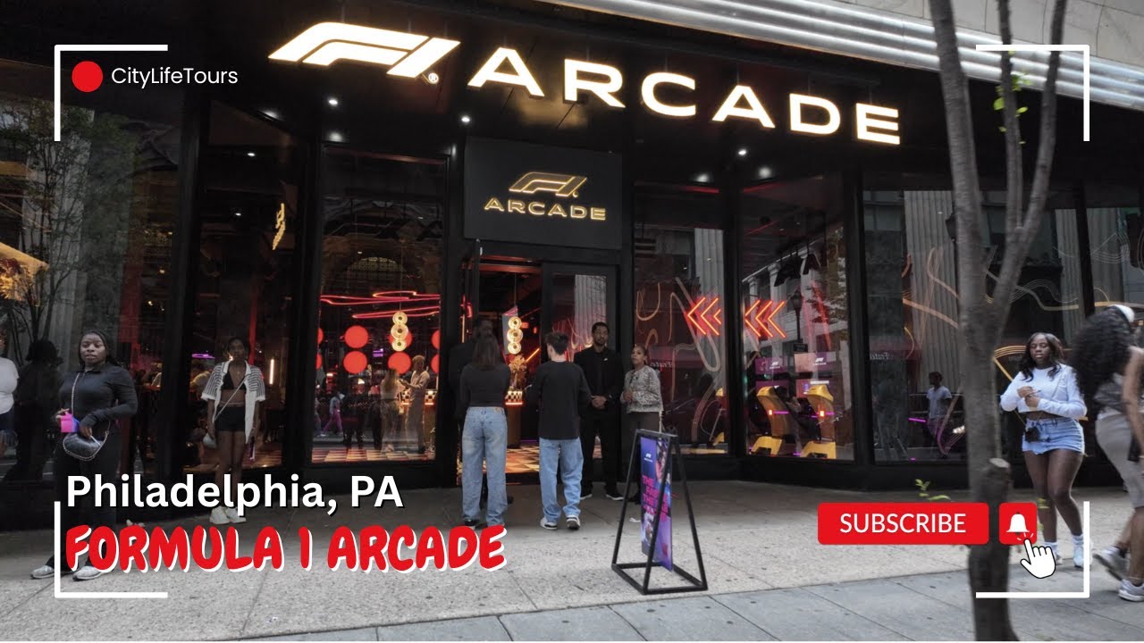F1 Arcade! Philadelphia, PA. - YouTube