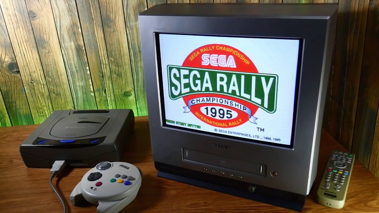 Sega Rally Championship (Saturn) Sony Trinitron KV-14FV1U livestream ⚠ ...
