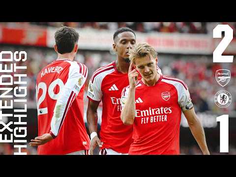 ANOTHER WIN VERSUS CHELSEA | EXTENDED HIGHLIGHTS | Arsenal 2-1 Chelsea | Havertz, Odegaard | EPL