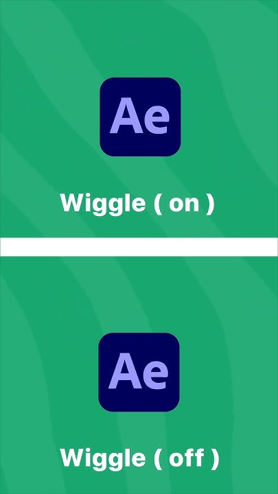 How to Use Wiggle Effect in After Effects | Easy Motion Trick #adobeaftereffects #wiggle # ...