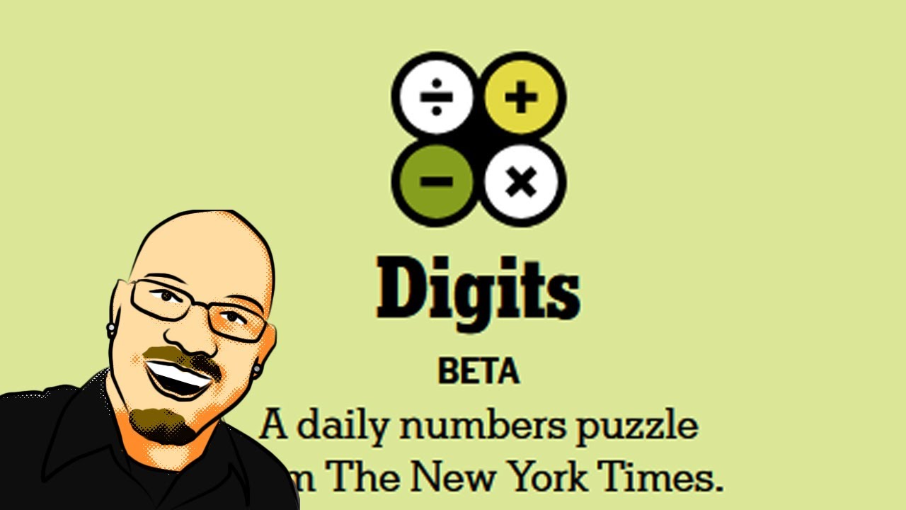 New York Times - Digits June 10th, 2023 - Math Puzzle - YouTube