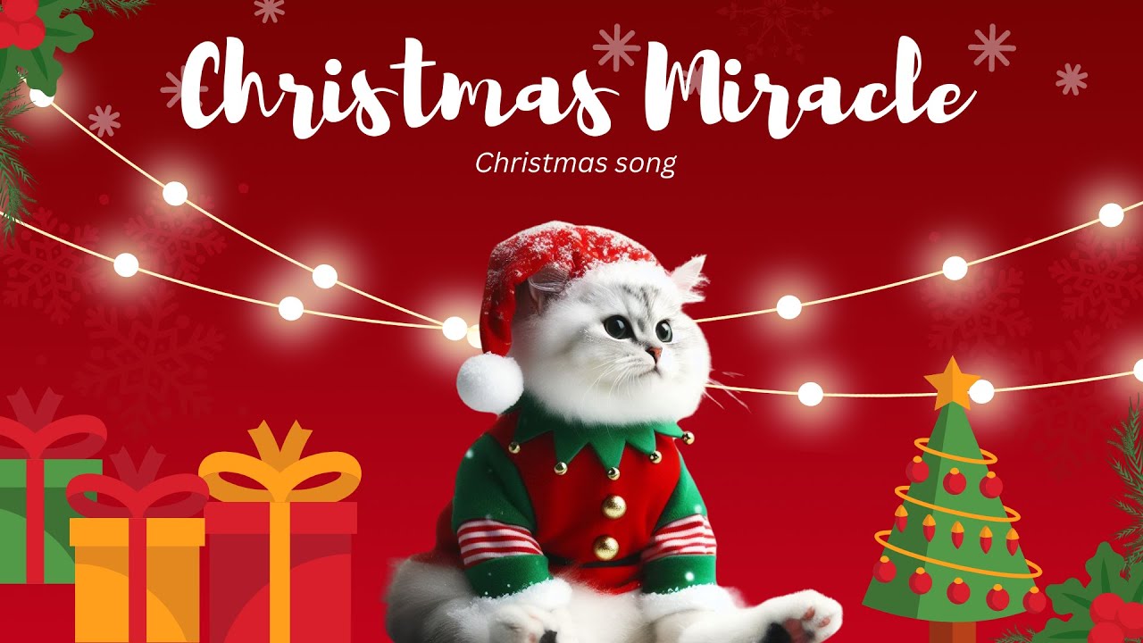 🎶Cat in Elf Outfit🐾 | Cat-mas song 🎶 - YouTube