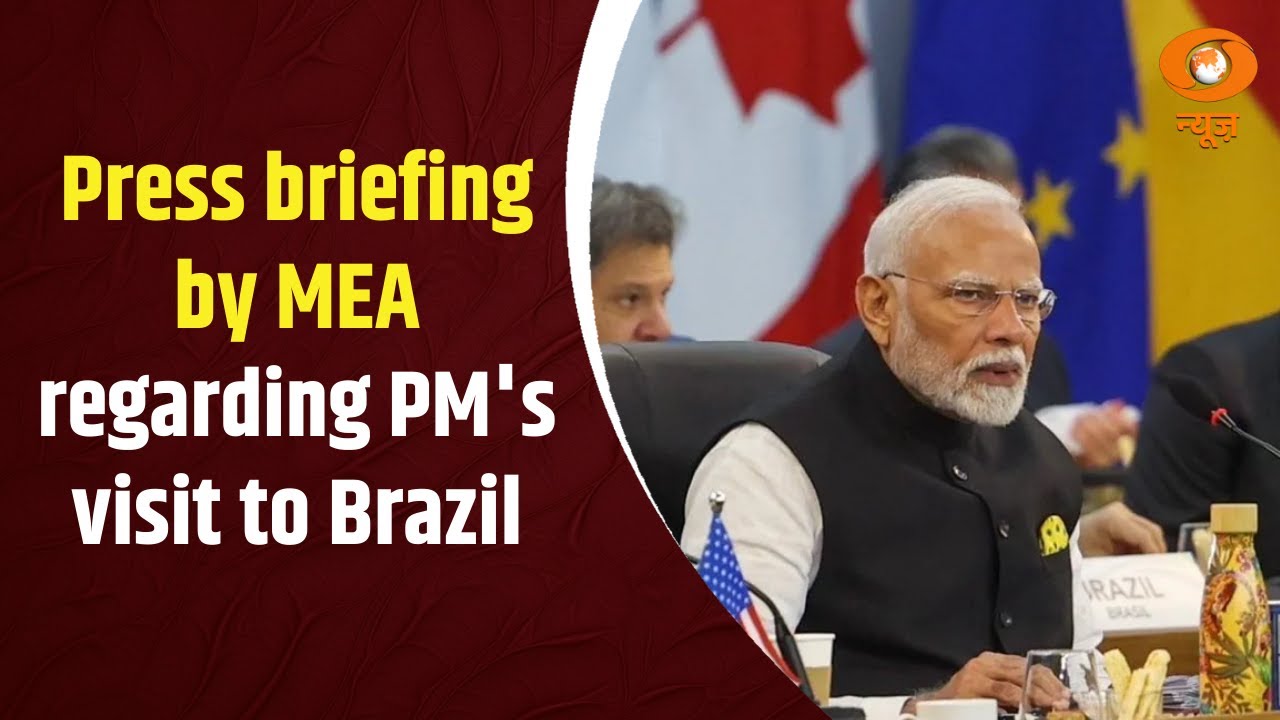 Press briefing by the MEA regarding Prime Minister Modi's visit to ...