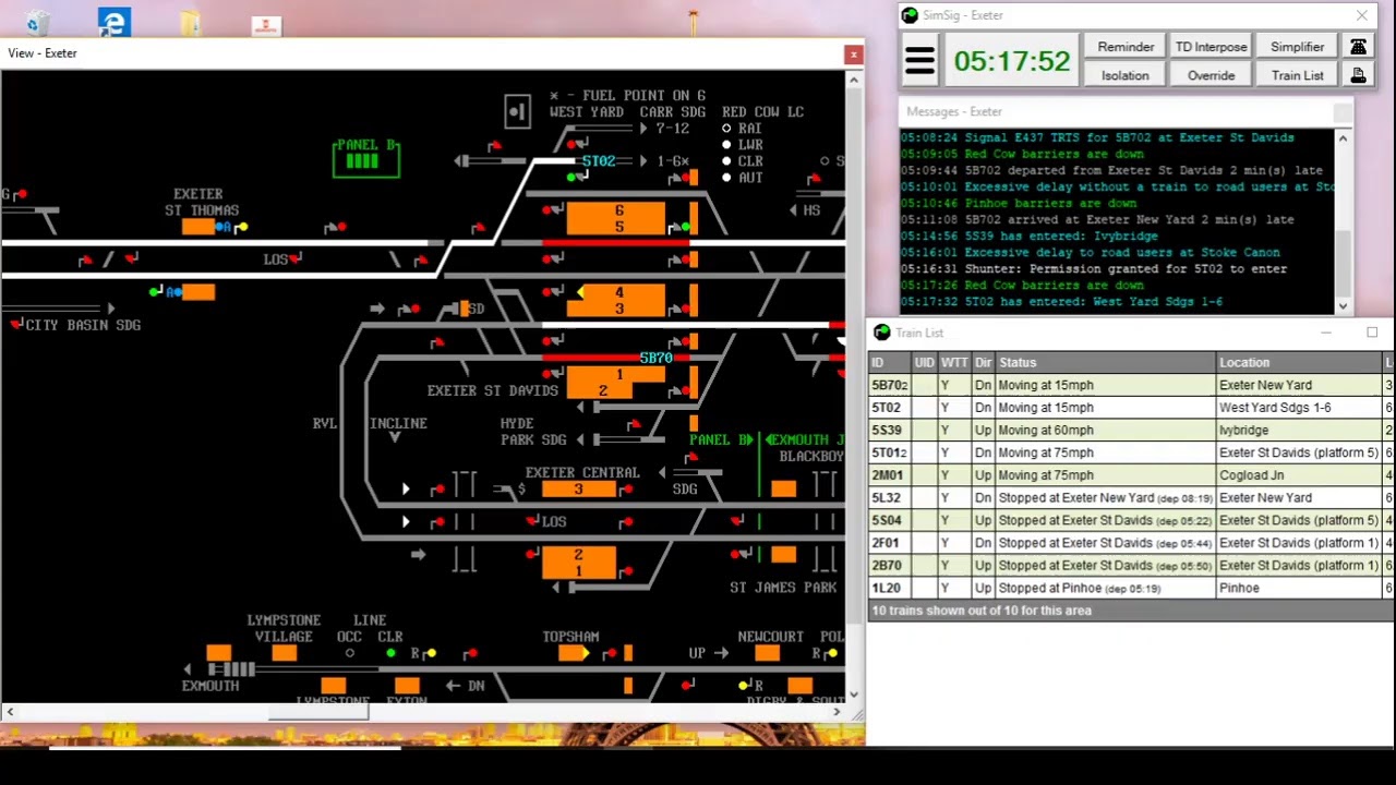 sim sig simulator || railway signal control live || subscribe - YouTube