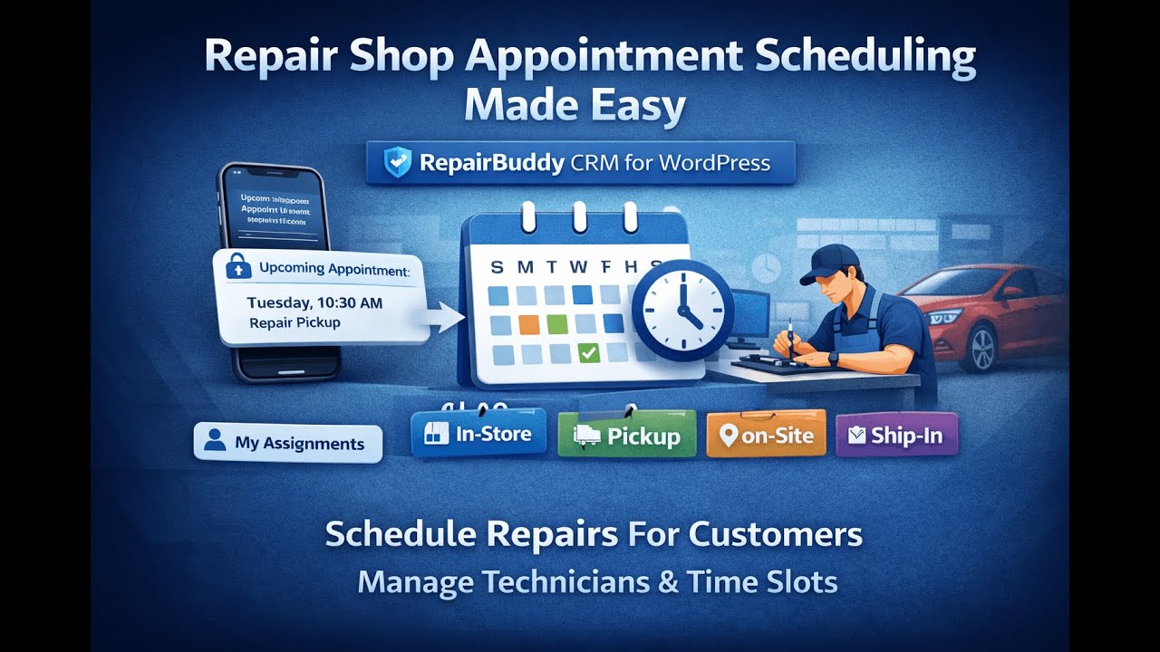 The Ultimate Repair Shop Appointment Scheduling System | RepairBuddy ...