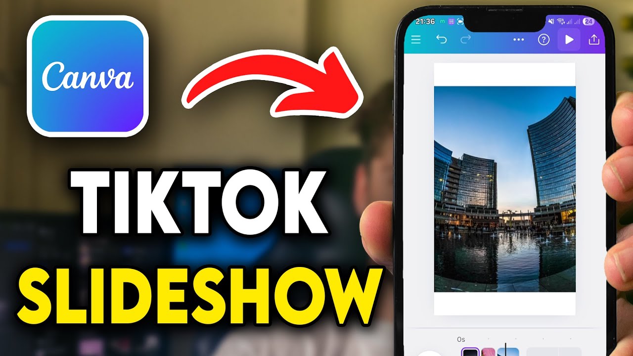 How to Make TikTok Slideshow Video Canva (2025) - YouTube