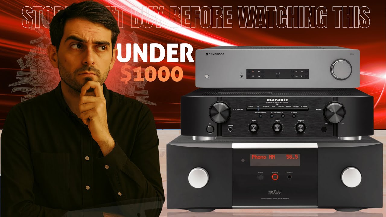 Best Stereo Amplifiers for Vinyl Lovers in 2025 - YouTube