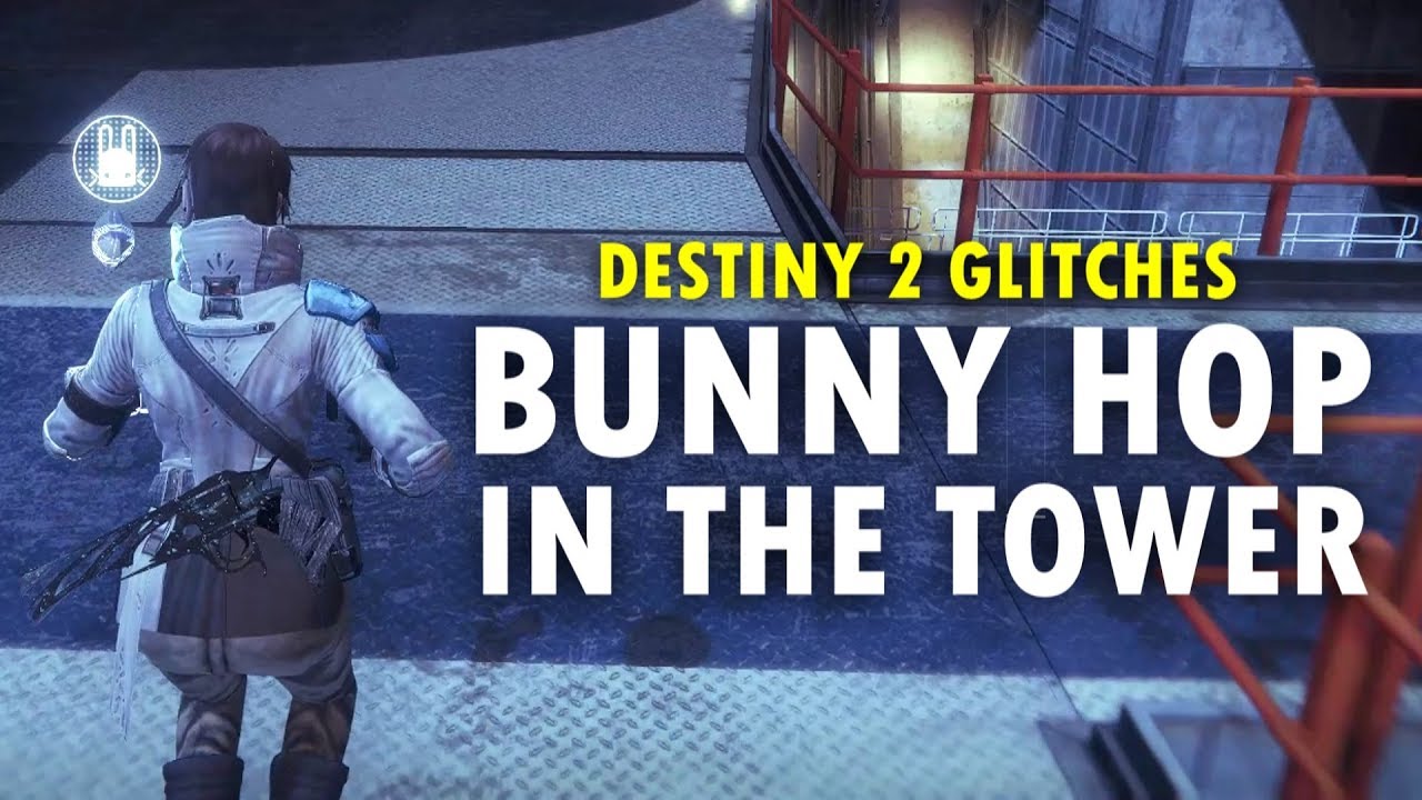 How to Bunny Hop in Destiny 2 | Tower Glitch! - YouTube