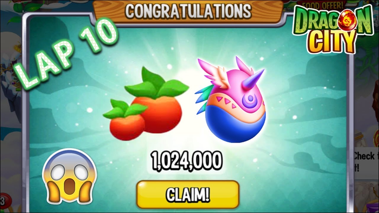 Dragon City - Reached LAP 10 REWARD of High Ethereal Dragon [SPECIAL ...