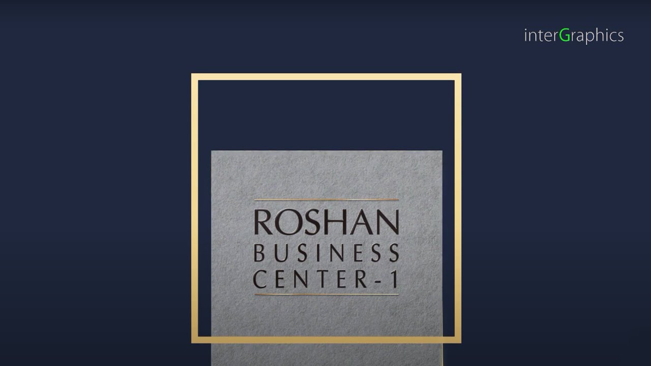 Roshan Business Center - interGraphics | #3dwalkthrough #3d render ...