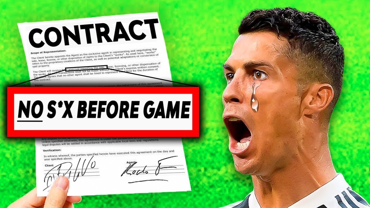 Most BIZARRE Football Players Contracts REVEALED.. (KickFlix Inspired ...