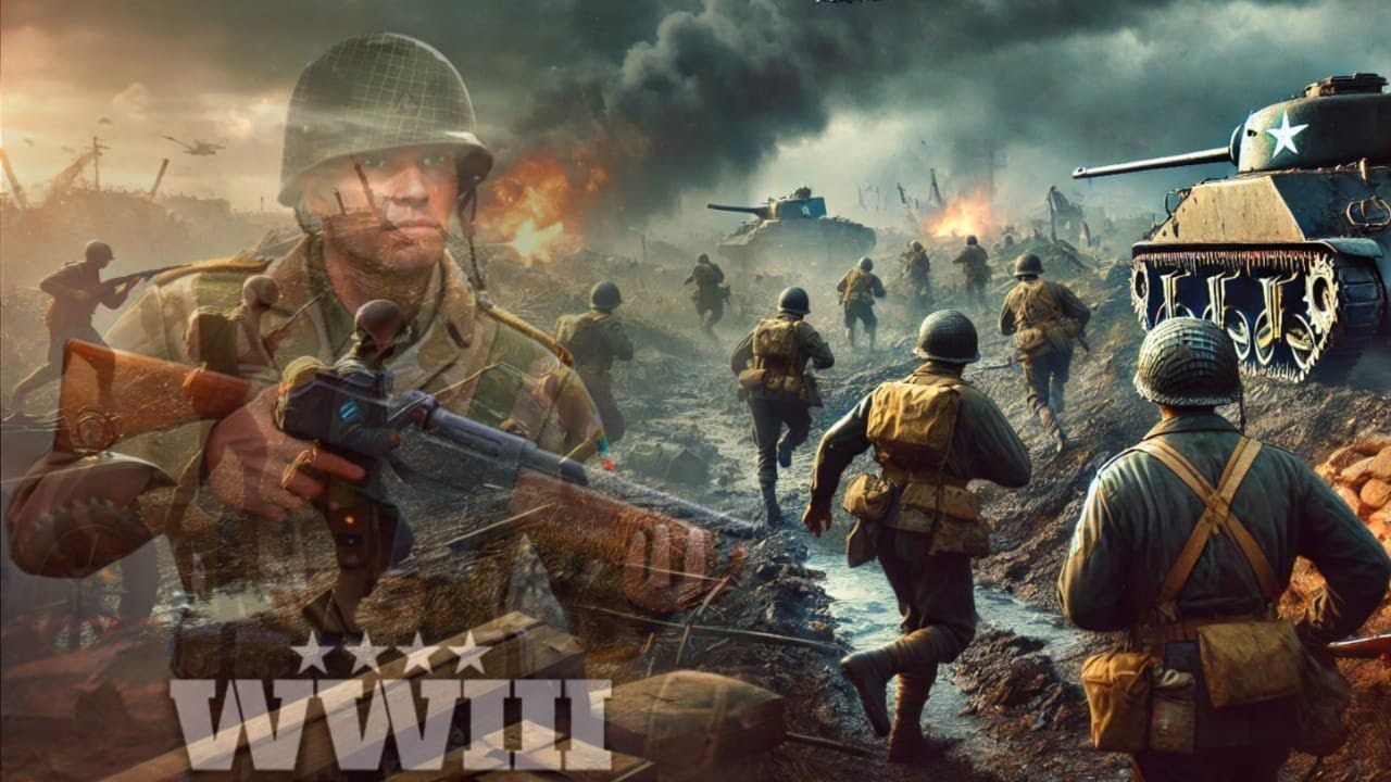 🔥Epic Battles Await! Relive WW2 Glory in World War: Army Games WW2! 🎖️💥 ...