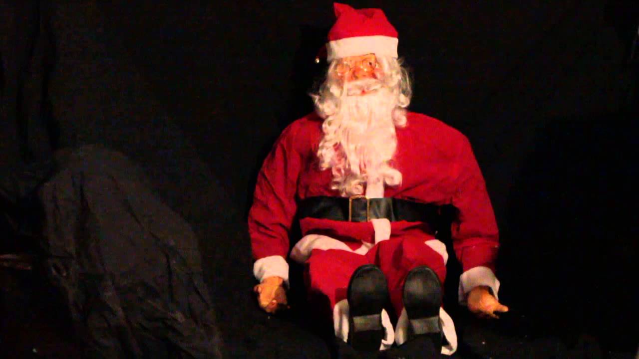Animated Rocking Santa Claus Christmas Prop #halloween - YouTube