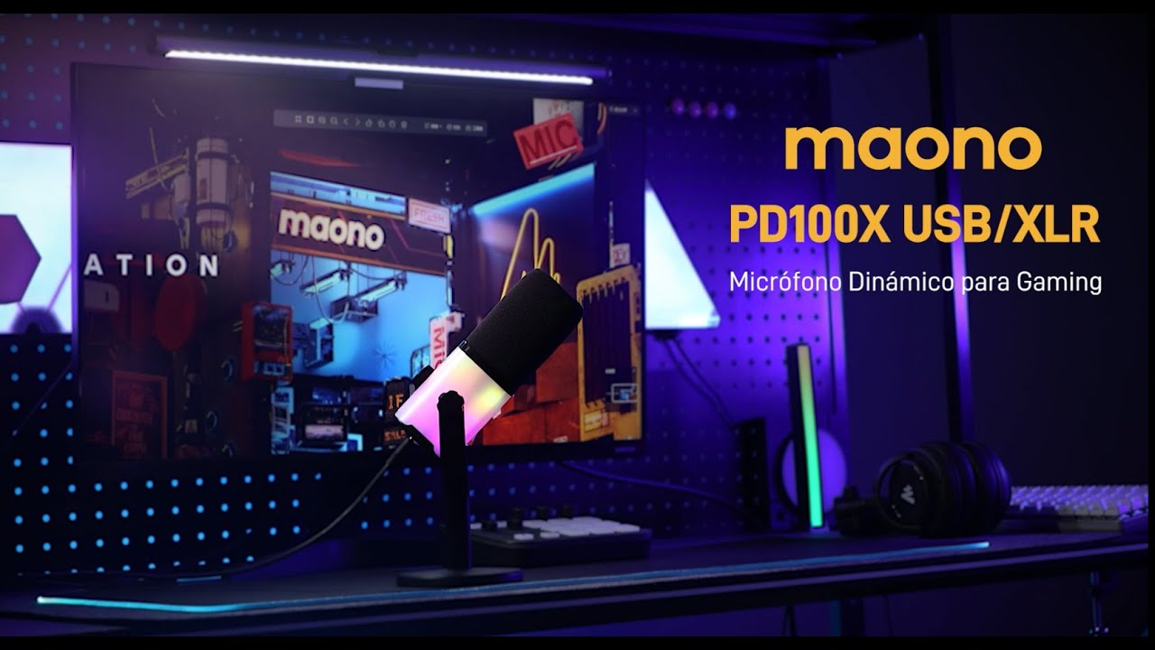Maono PD100x-Captura fácilmente cada nota - YouTube