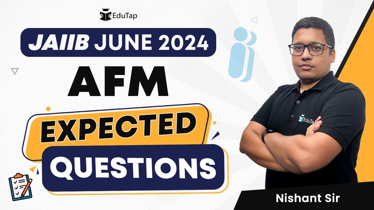 JAIIB AFM Important Questions & MCQs | Accounting & Financial Management | JAIIB AFM Online ...