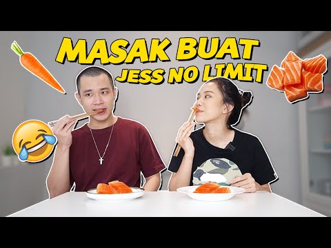 MASAK SALMON VEGETARIAN UNTUK KAKAK TERCINTA😍