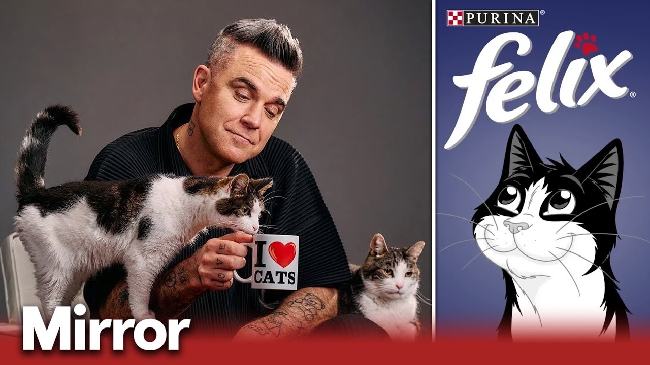 Robbie Williams stars as voice of Felix the cat - YouTube