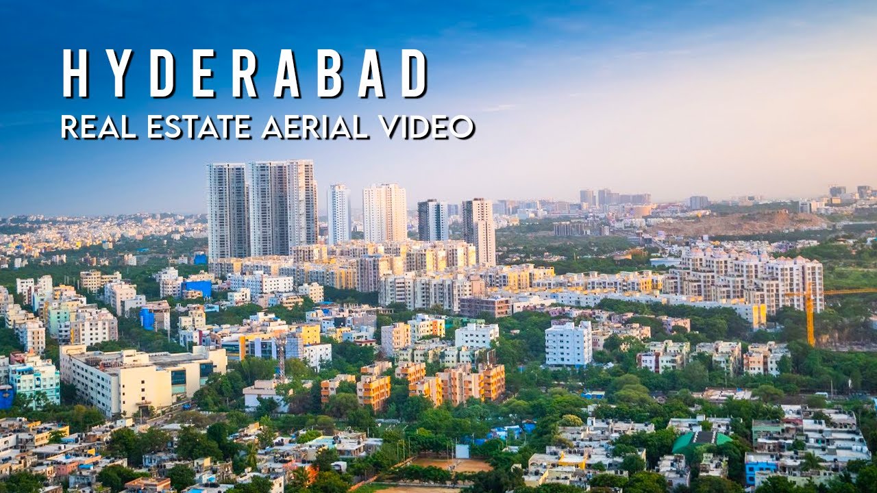 Hyderabad Drone Video | Real Estate Aerial Video Shoot | Hyderabad City ...