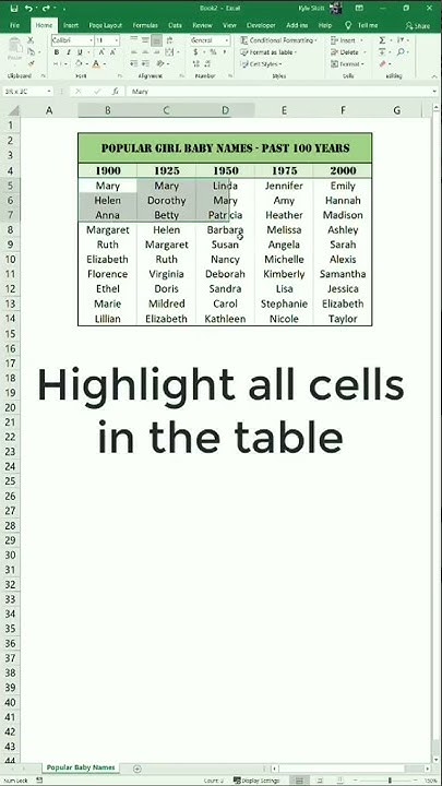 How to Highlight Duplicate Values by Shortcut In Excel | #Excel # ...