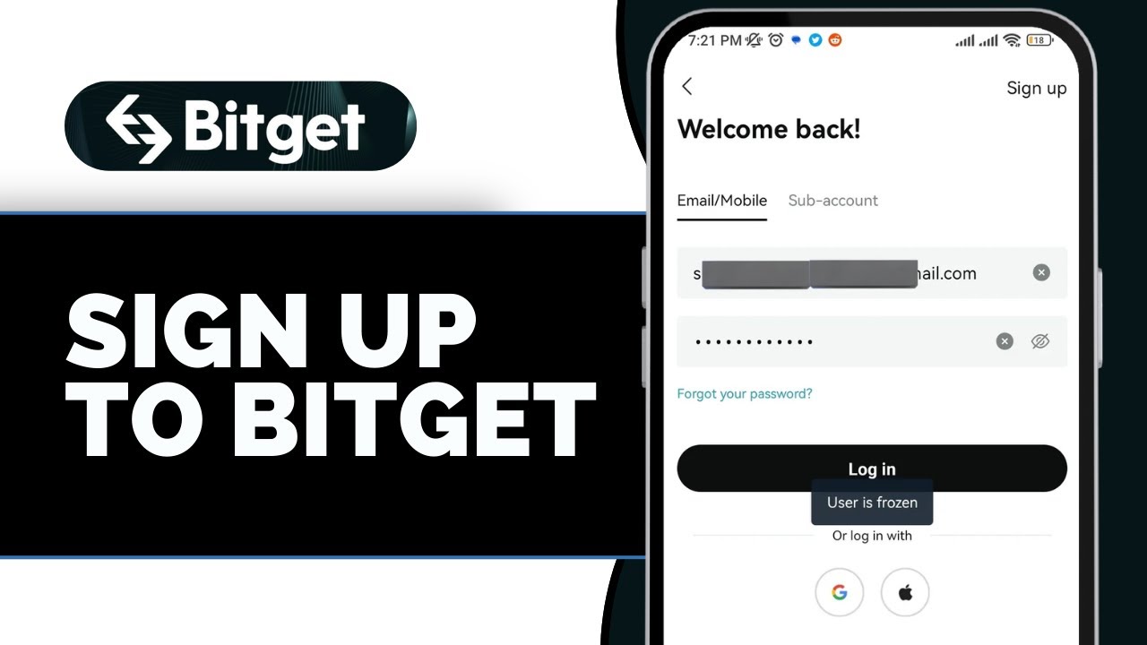 How to Sign Up or Log In to Bitget (2025) - YouTube