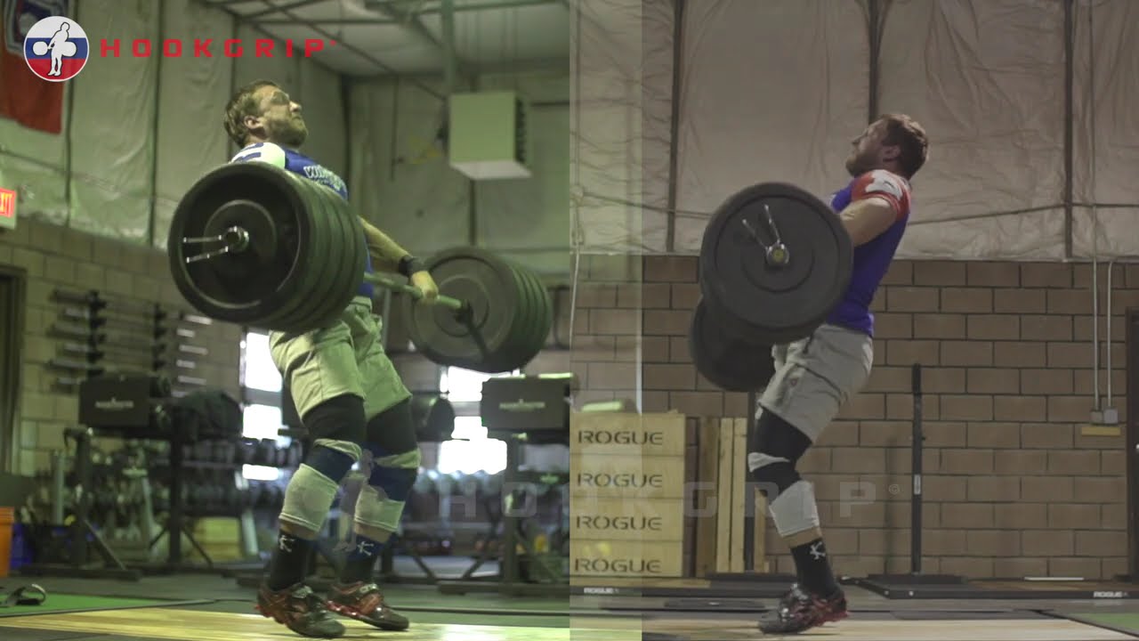 Dmitry Klokov - 184kg/405lb Power Clean + Push Press - YouTube