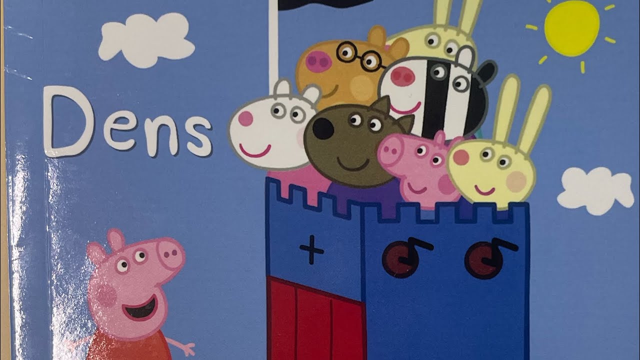 Peppa pig, Dens. Children’s bedtime story read aloud in an English ...