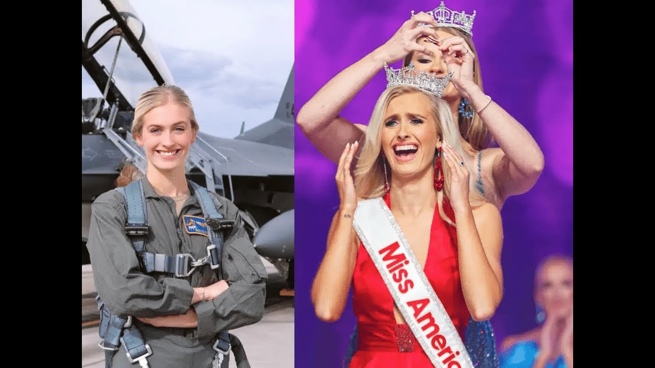 U.S. Flying corps Madison Marsh Crowned as 2024 Miss America - YouTube