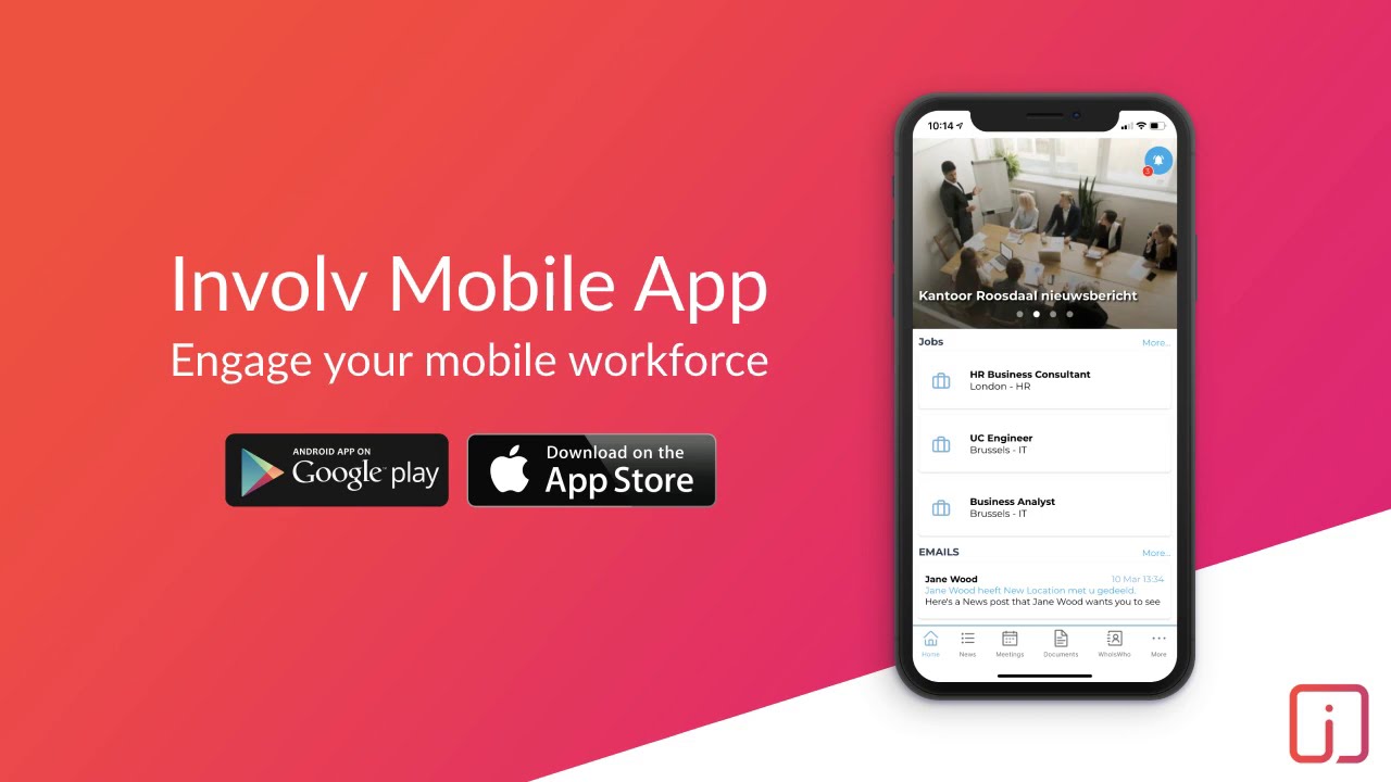 Involv mobile app - YouTube