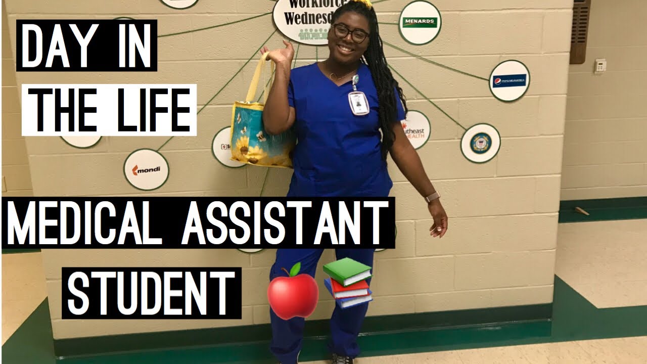 DAY IN THE LIFE MEDICAL ASSISTANT STUDENT//MEDICAL ASSISTANT JOURNEY ...