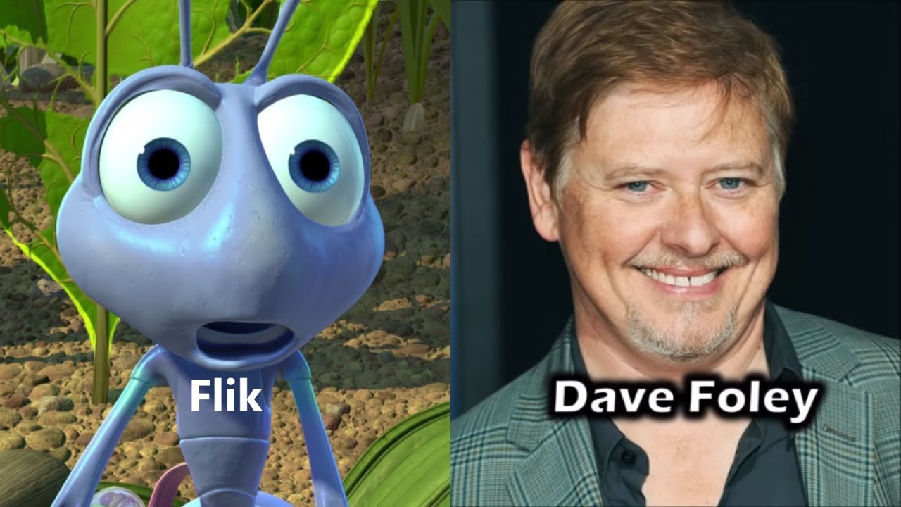 Characters and Voice Actors - A Bug's Life (1998) 🇬🇧🇺🇸🐛🦋 - YouTube