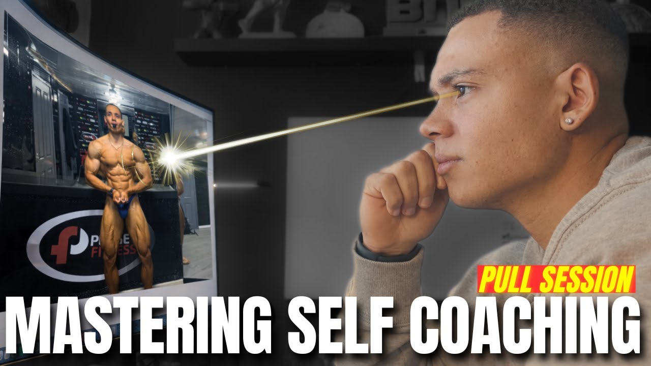 HOW TO COACH YOURSELF TO BECOME A NATURAL BODYBUILDER 🏆 | PULL DAY ...