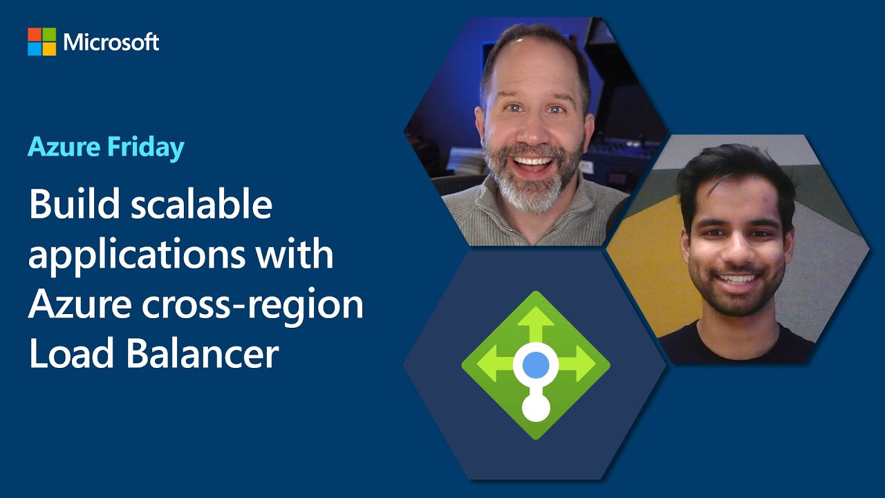 Build Scalable Applications With Azure Cross Region Load Balancer Azure Friday Youtube