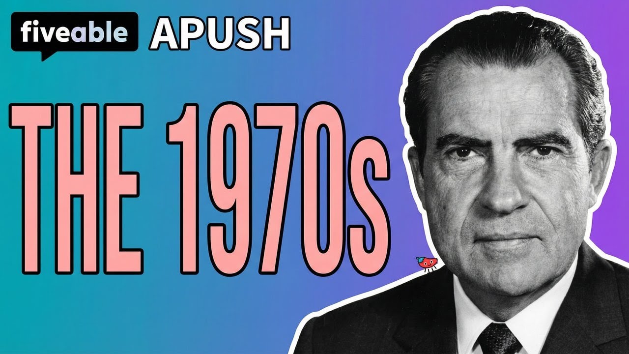 APUSH - Period 9: 1970s (Watergate, Stagflation & Détente) | Fiveable ...