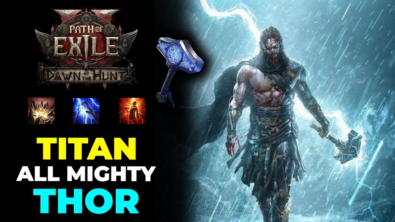 The THUNDERGOD is Stronger - Endgame PoE 2 [shorts res] - YouTube