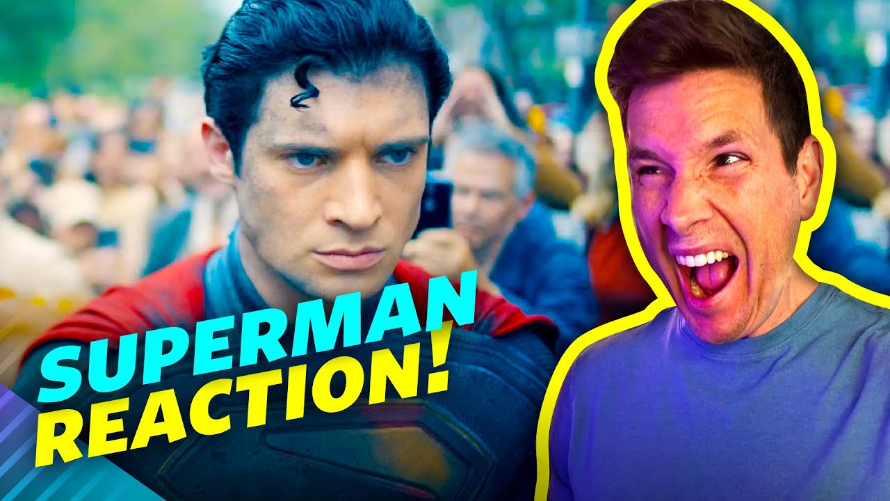Superman | Official Teaser Trailer - Reaction! - YouTube
