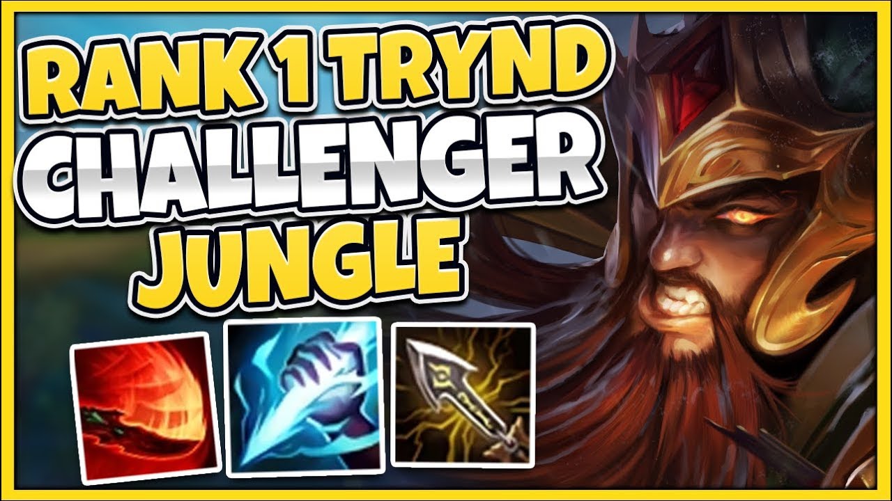 #1 TRYNDAMERE WORLD 1V9 STOMPS CHALLENGER (WITH JUNGLE TRYND) FT ...