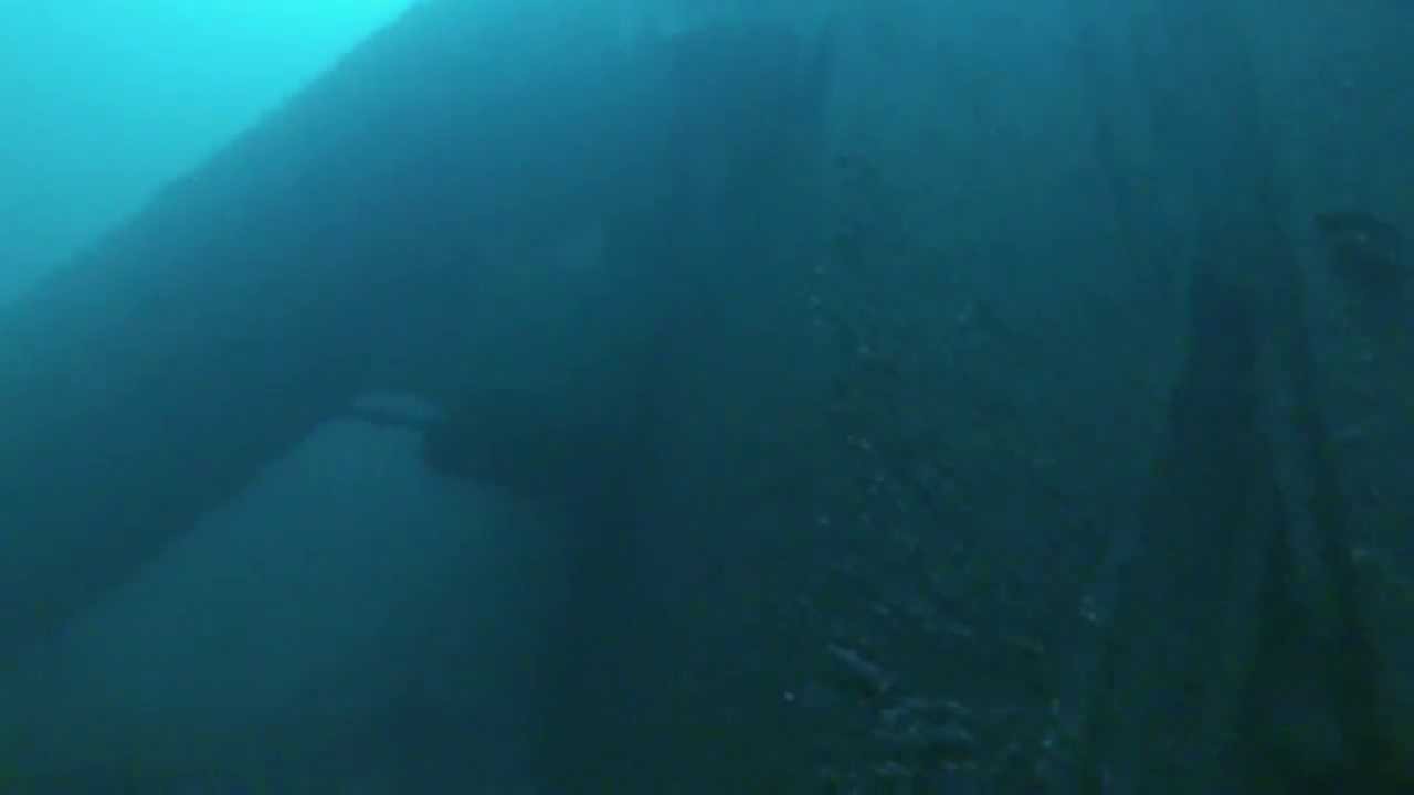 ABUCS SCUBA Keystorm Wreck 1000 Islands - YouTube