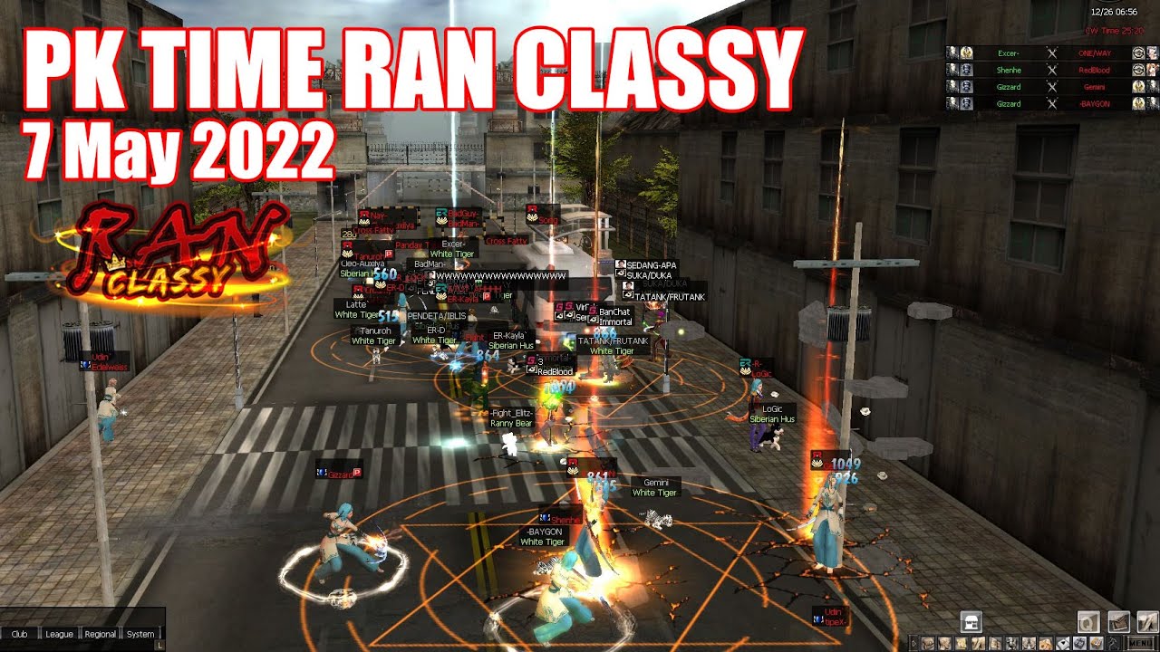 PK TIME RAN ONLINE CLASSY (7 Mei 2022) - YouTube