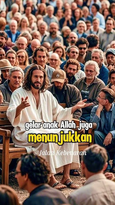 Mengapa Yesus Disebut Anak Allah ?#jalankebenaran #firman #ai #yesus #anakallah #renungan # ...