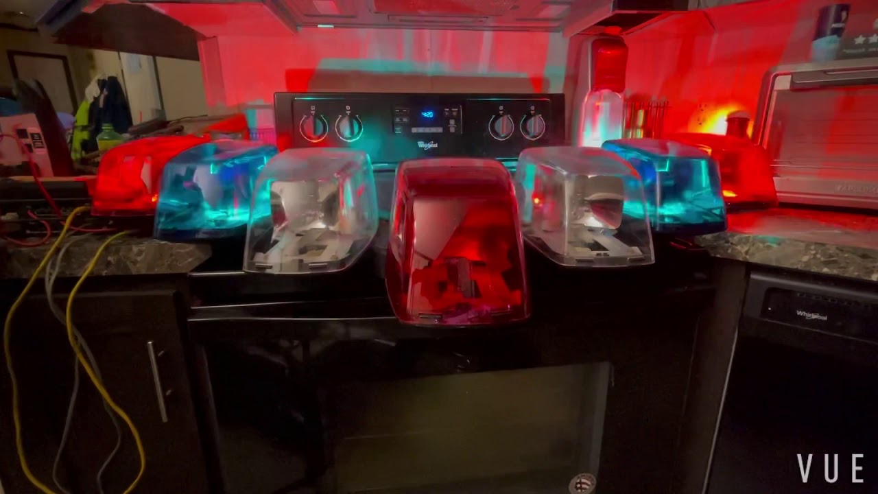 Federal signal vision lightbar - YouTube