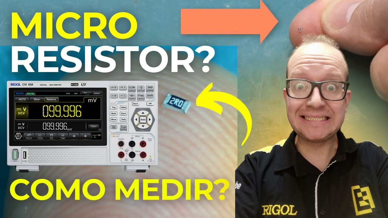 Micro Resistor SMD - Como Saber o VALOR da Resistência e Como Medir com ...