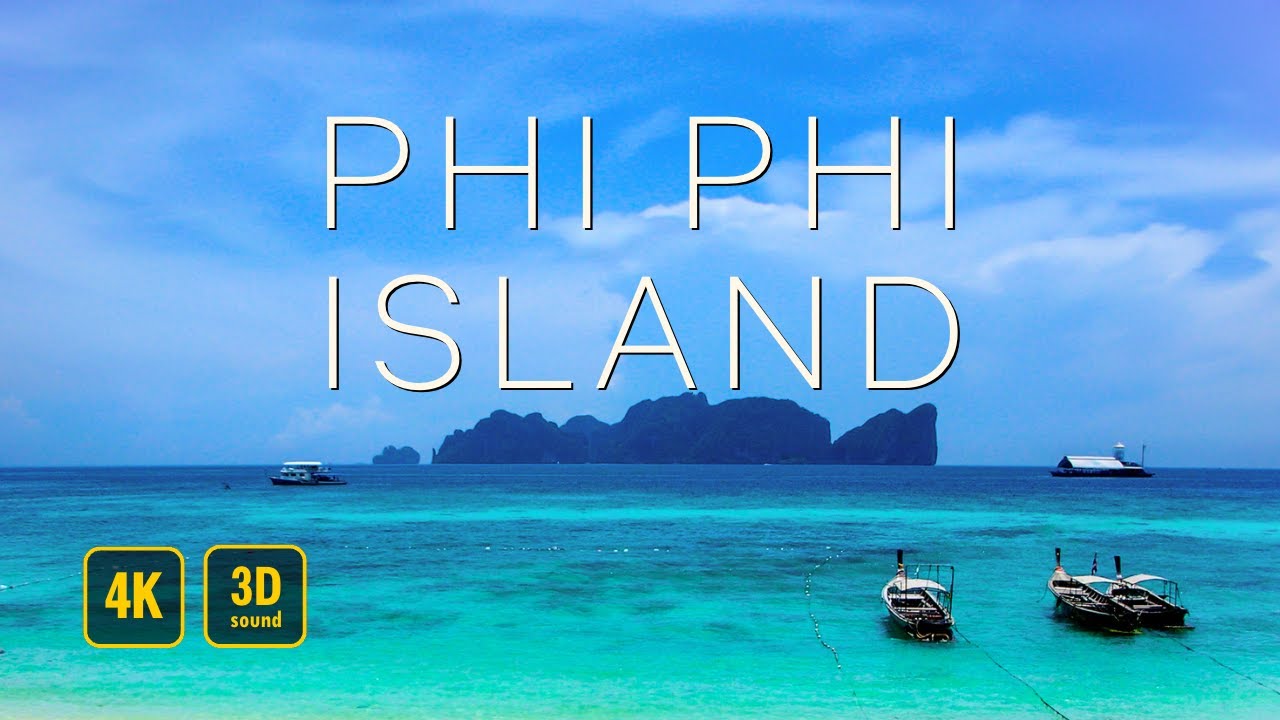 Phi Phi Island walk | March 2023 | 4K 60 | 3D Sound - YouTube