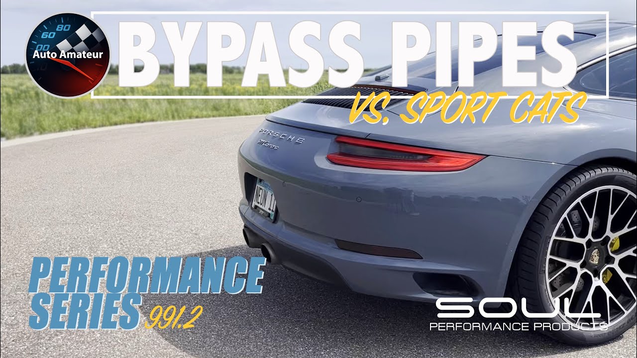 Sport Cats vs. Cat Bypass - The ULTIMATE Comparison for the Porsche 911 ...